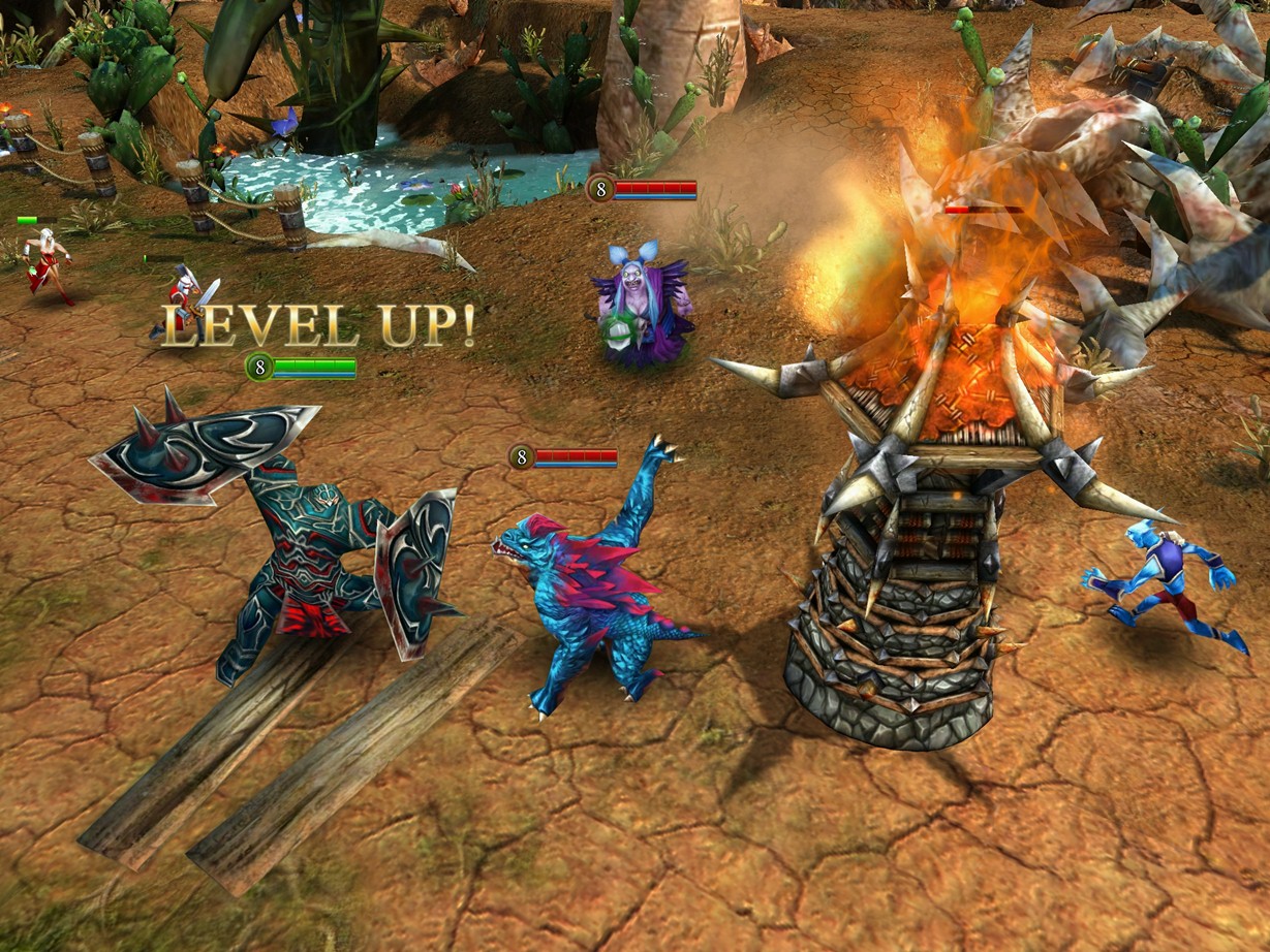 Gameloft 首款手機競技遊戲《混沌與秩序：英雄 - 多人連線競賽》即日問世《Heroes of Order & Chaos ...