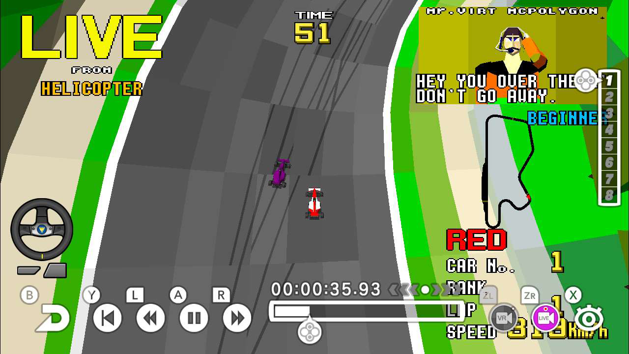 《SEGA AGES VR 賽車》公布最新情報 實現線上雙人對戰及最多八人的離線對戰《SEGA AGES Virtua Racing》 - 巴哈姆特