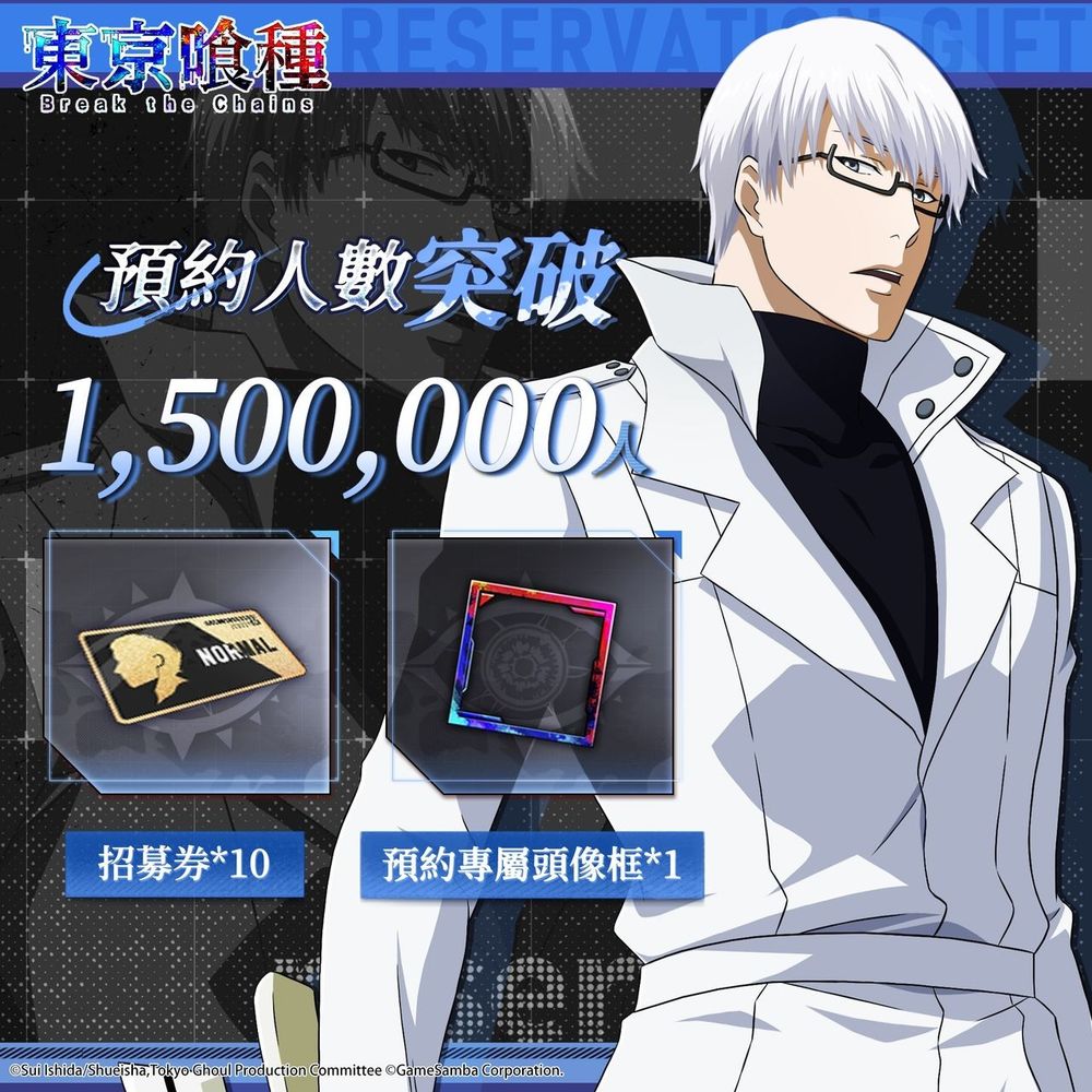 《東京喰種》官方授權《東京喰種：Break the Chains》上市 重現經典動畫劇情及戰鬥場面《Tokyo Ghoul: Break ...