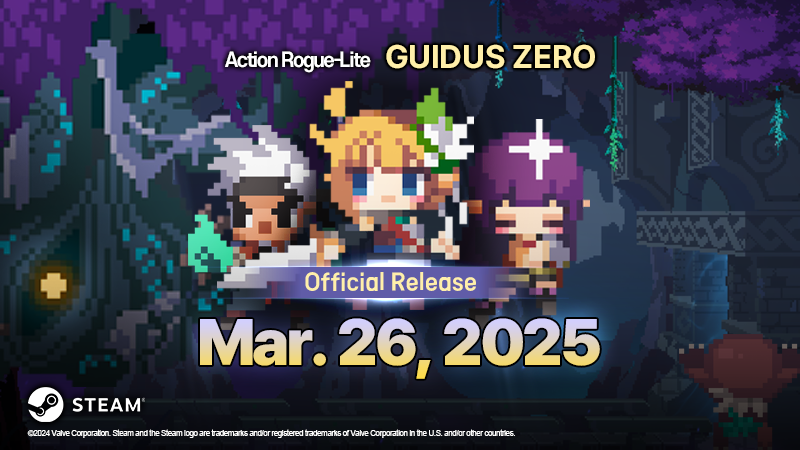 Roguelike 地城探索 RPG《Guidus Zero》今日上市 挑戰新神秘 BOSS 與特殊房間《Guidus Zero》 - 巴哈姆特