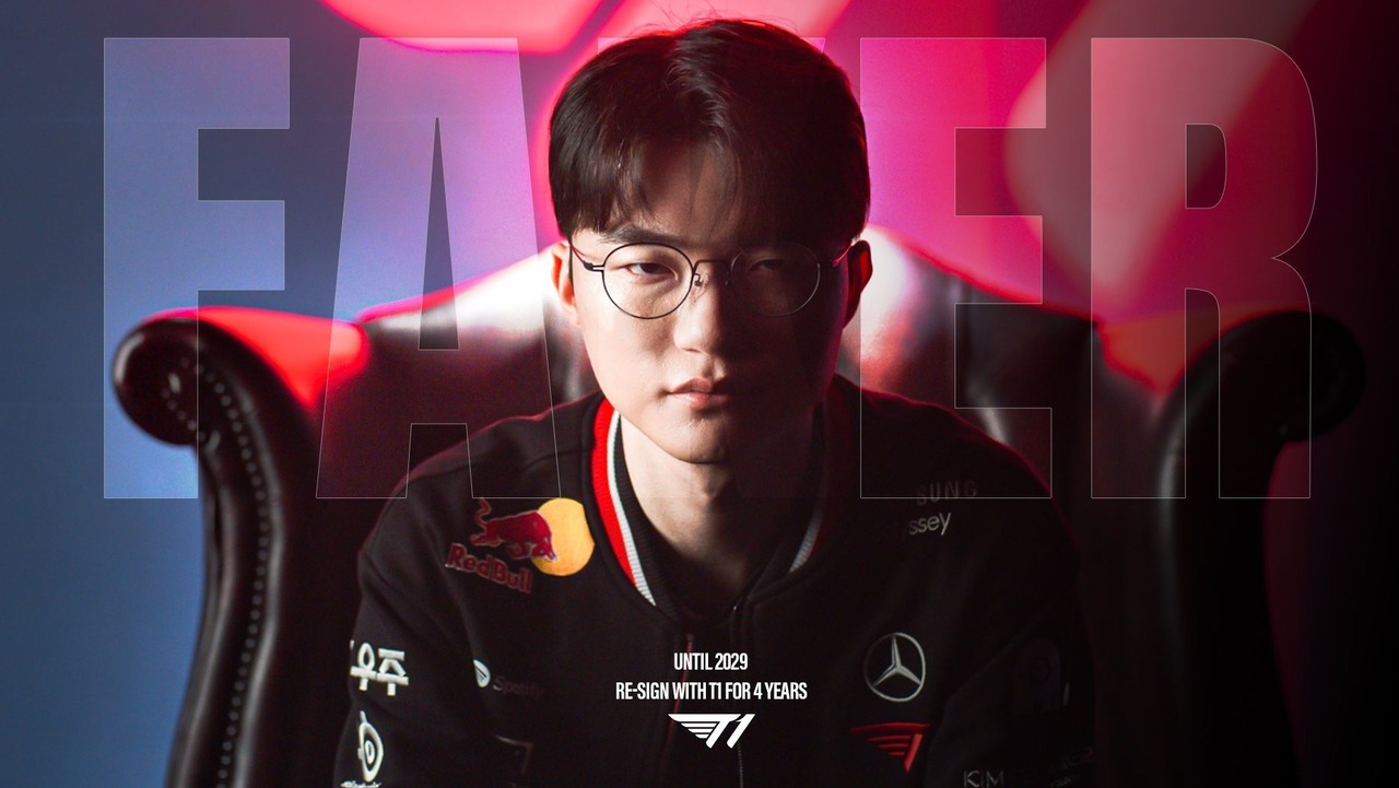 《英雄聯盟》T1 戰隊宣布與「Faker」續約四年 至 2029 年《League of Legends》 - 巴哈姆特