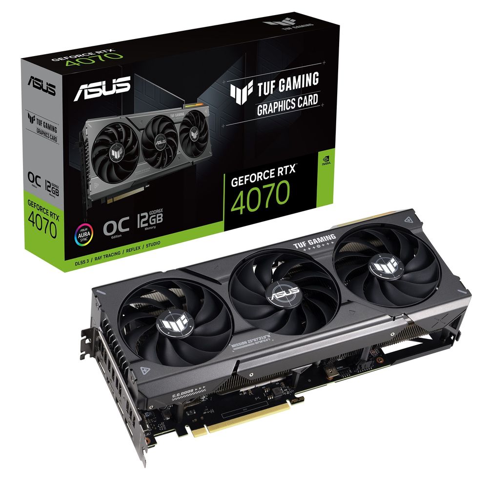 華碩 GeForce RTX 4070 四款顯示卡上市 提供組裝個人電腦時更多選擇 - 巴哈姆特