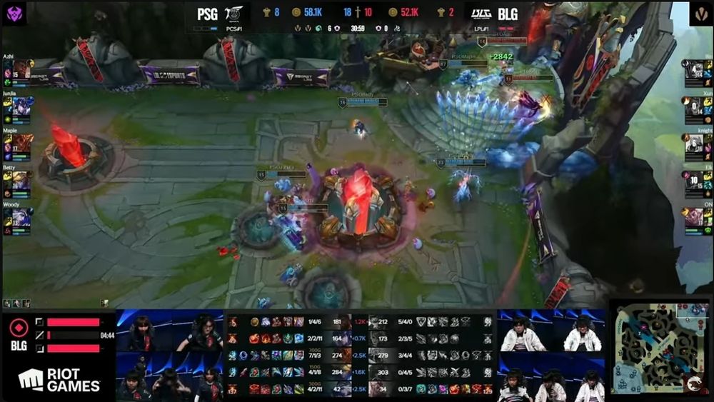 《英雄聯盟》2024 MSI 分組賽 PSG 以 2:3 惜敗 LPL 賽區隊伍 BLG 挺進勝部四強《League of Legends》 - 巴哈姆特