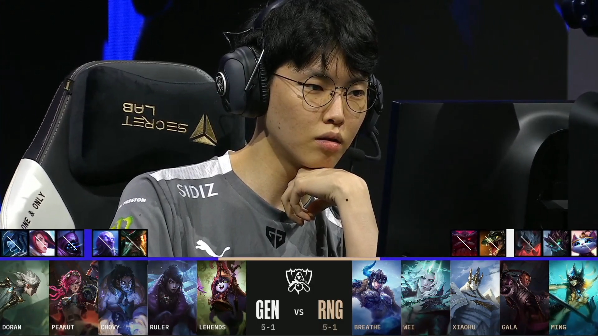 《英雄聯盟》2022 世界大賽 D 組小組賽落幕 GEN 加賽贏下 RNG 以小組第一晉級八強《League of Legends》 - 巴哈姆特