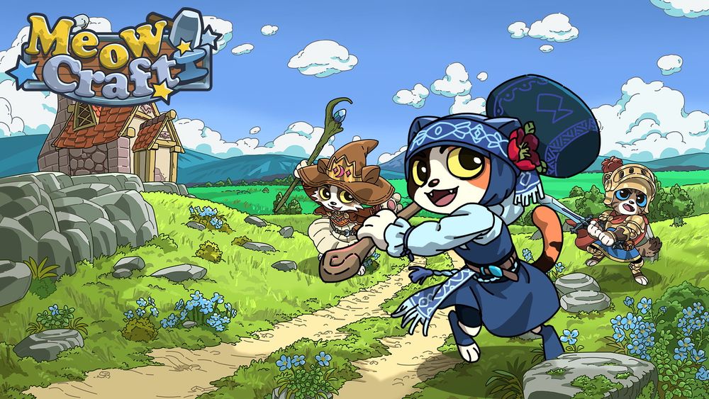 休閒經營遊戲《喵喵工坊 》公開 Steam 頁面 扮演身負魔龍詛咒的打鐵貓師傅《MeowCraft》 - 巴哈姆特