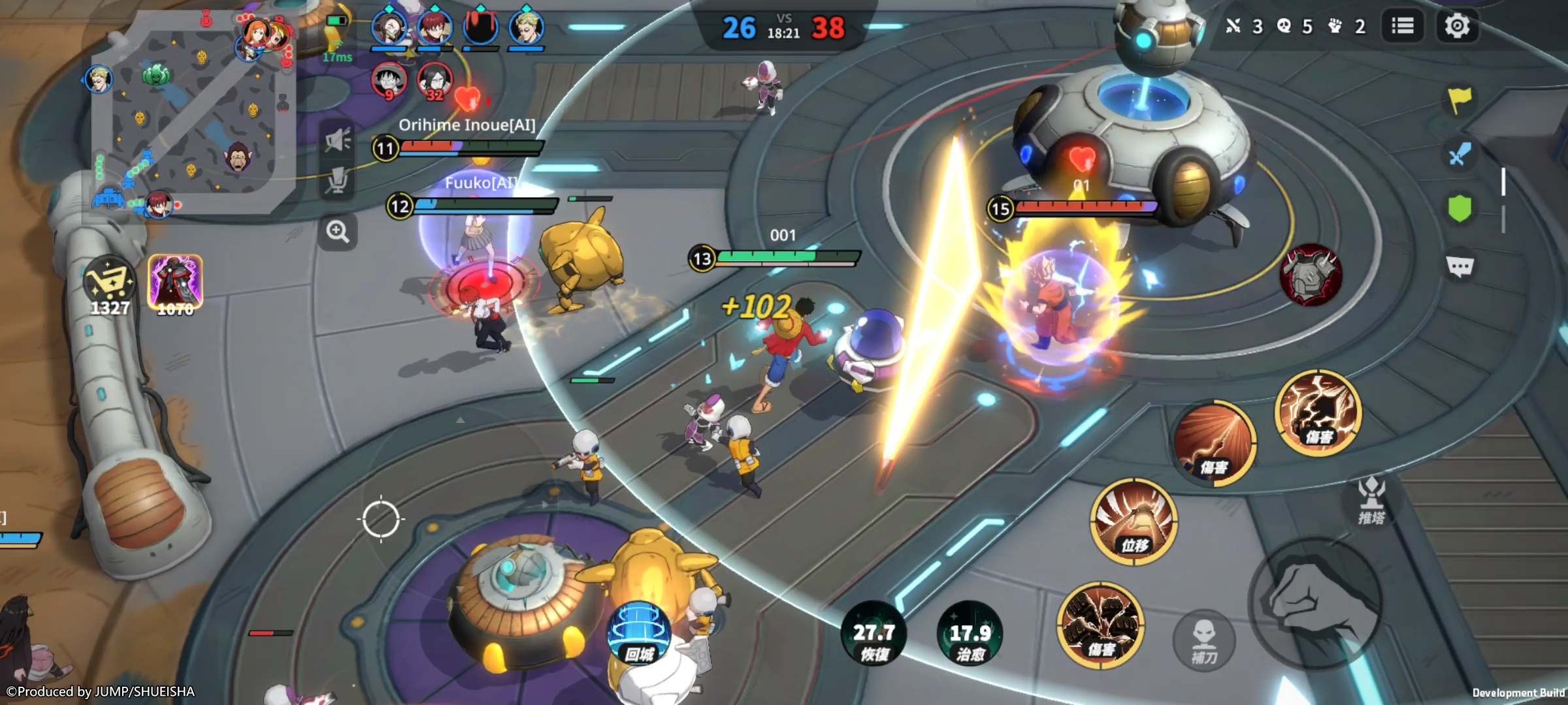 MOBA 新作《JUMP：群星集結》台港澳發行權確定 集結《七龍珠》《航海王》等人氣作品《JUMP:Assemble》 - 巴哈姆特