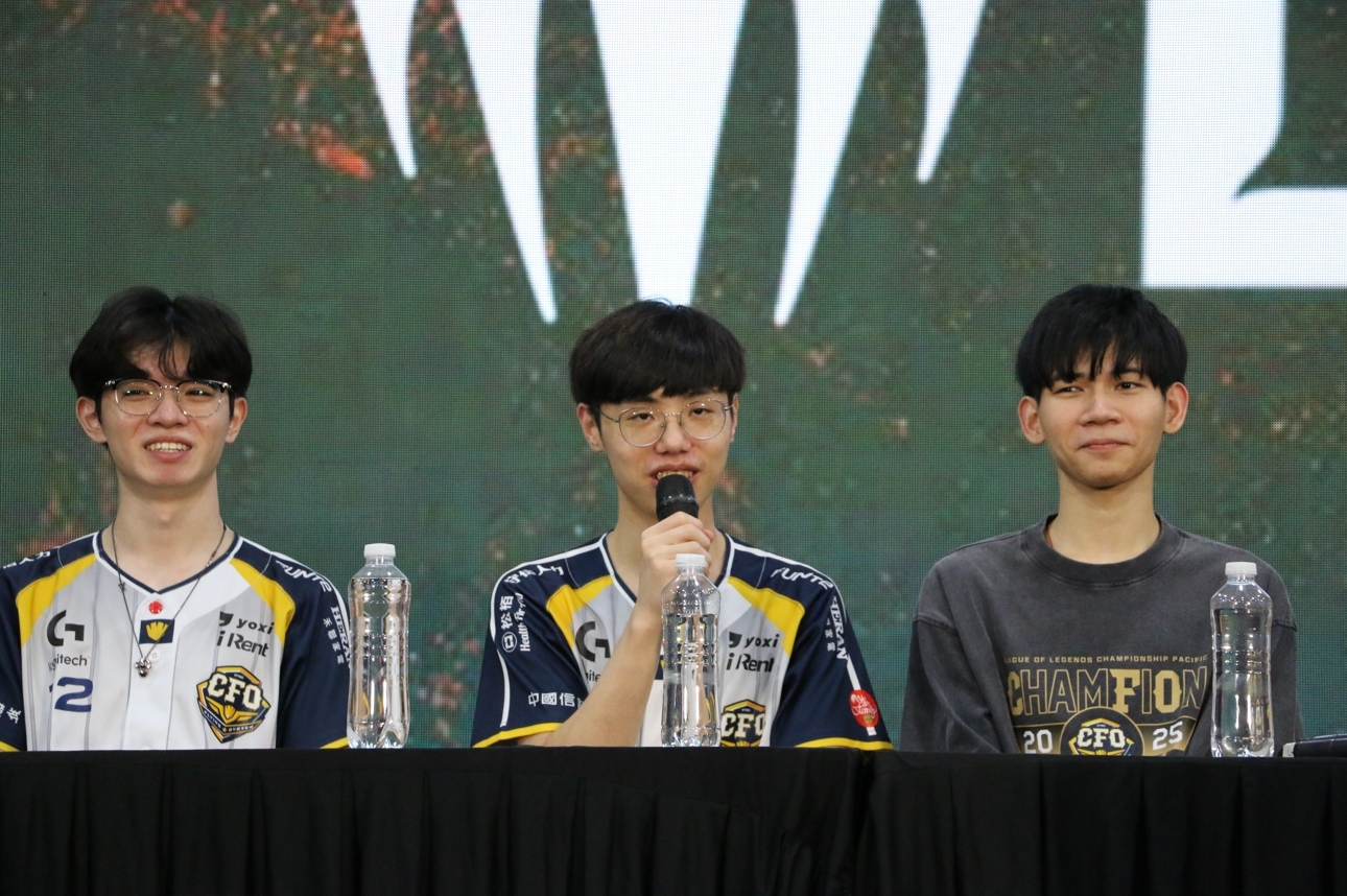 《英雄聯盟》LCP 決賽賽後 CFO 媒體聯訪 Chawy 教練表示「三個冠軍超乎想像，HongQ 成長幅度大」《League of ...