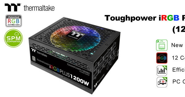 新電源供應器 TT Premium 頂級版 Toughpower iRGB Plus 白金牌系列於 CES 2018 公開 - 巴哈姆特