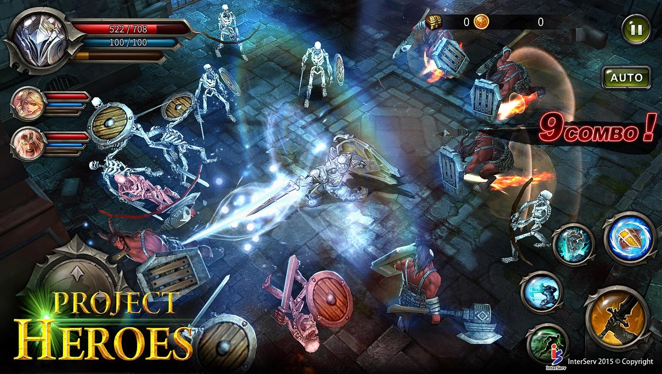 國產 MOBA 新作《Project Heroes》首度公開影片並展開第一波測試《Heroes of the Dungeon》 - 巴哈姆特