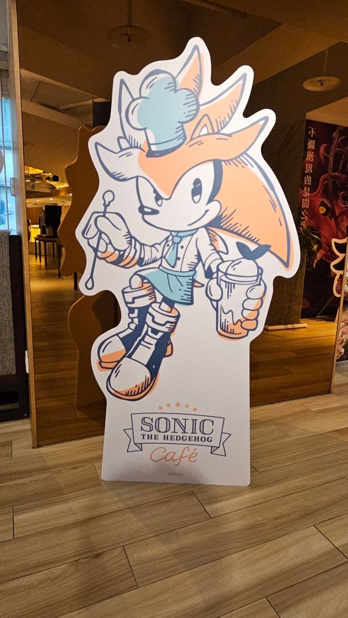 滿滿的索尼克！「SONIC THE HEDGEHOG Café」系列索尼克主題咖啡廳搶先看《SONIC X SHADOW ...