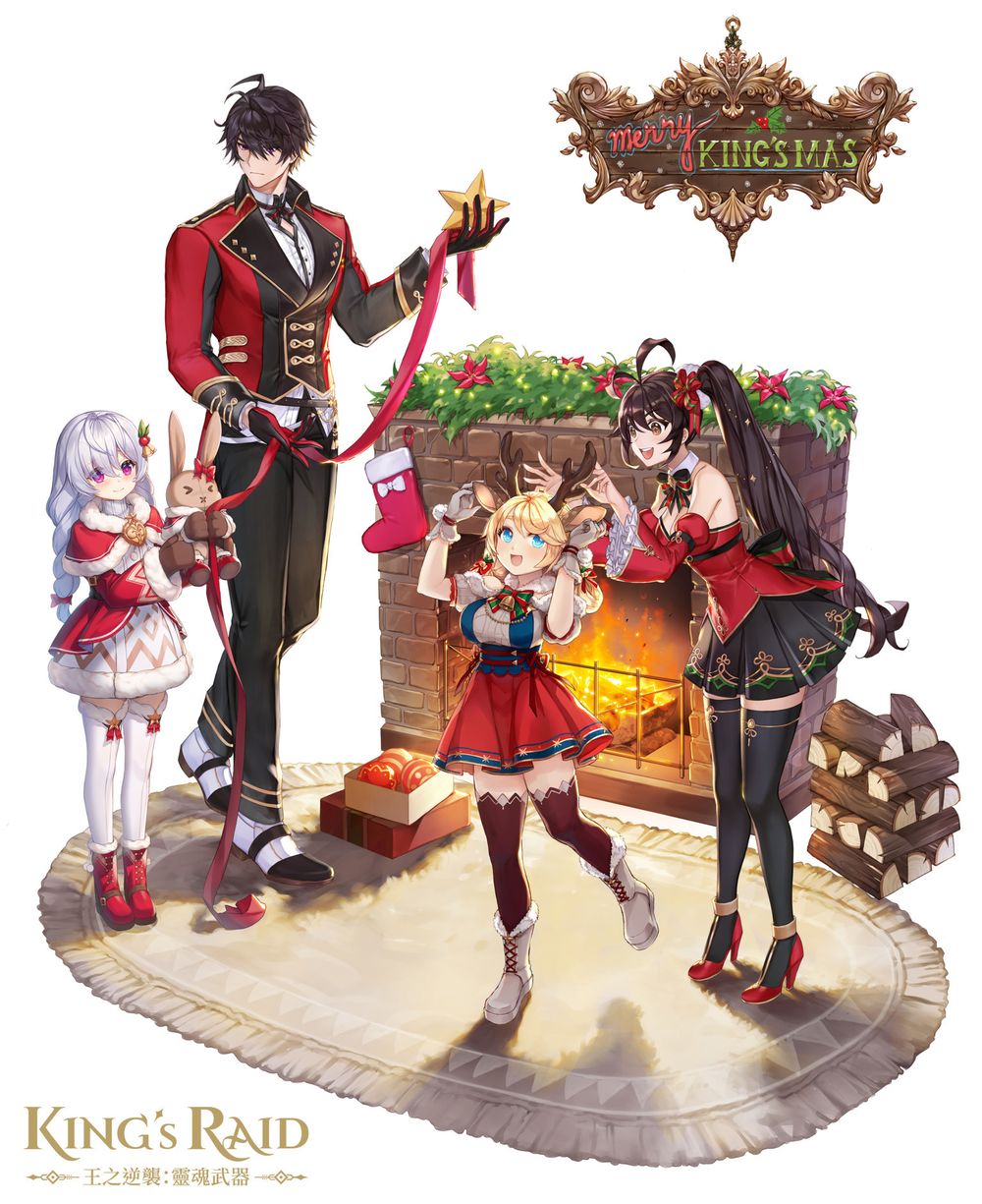 《King’s Raid - 王之逆襲》推出 2019 聖誕副本 英雄聖誕時裝第二回登場《KING's RAID》 - 巴哈姆特