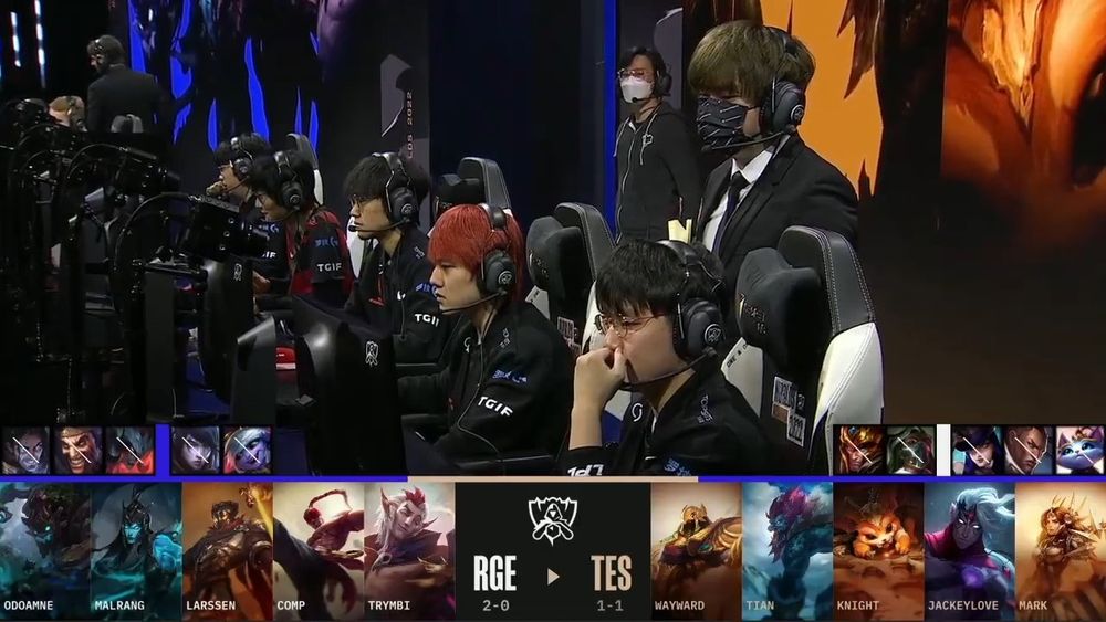 《英雄聯盟》2022 世界大賽小組賽第四天戰況 JDG 、RGE、RNG 獲全勝暫列各小組第一《League of Legends》 - 巴哈姆特