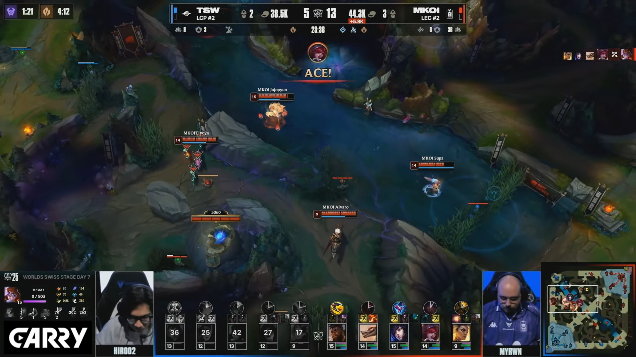 《英雄聯盟》世界大賽 LCP 第二種子 TSW 遭到淘汰 1：2 敗給歐洲隊伍 MKOI《League of Legends》 - 巴哈姆特