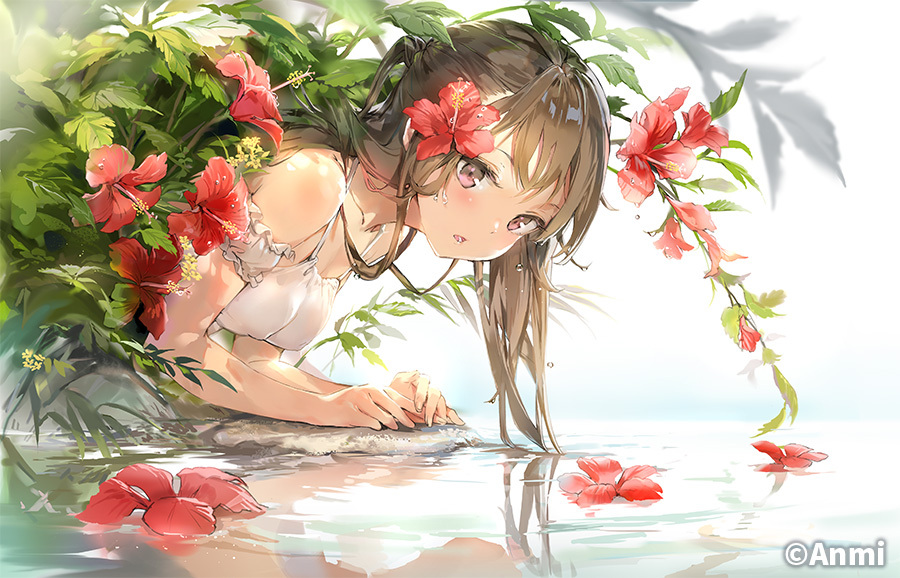 韓國插畫家與漫畫家 Anmi「透明肌│Anmi台灣初個展」將於 1/14 起開幕 - 巴哈姆特