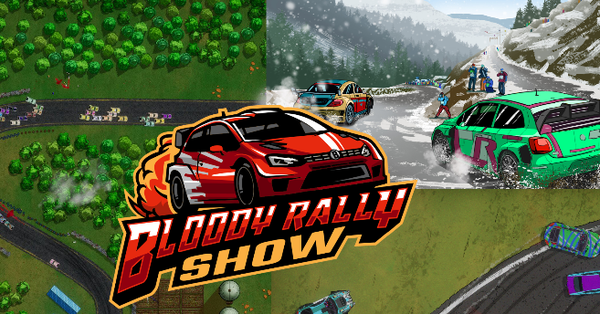 以命相搏進行車輛戰鬥！《血腥拉力秀 Bloody Rally Show》在 Steam 平台上市《Bloody Rally Show》 - 巴哈姆特