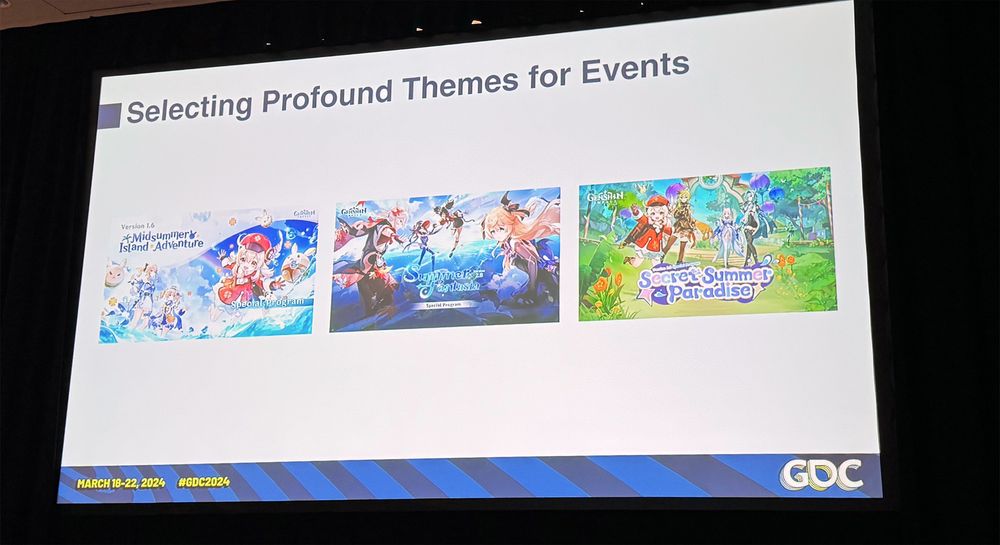 【GDC 24】《原神》開發者分享製作讓人記憶深刻的期間限定活動與開放世界的訣竅《Genshin Impact》 - 巴哈姆特
