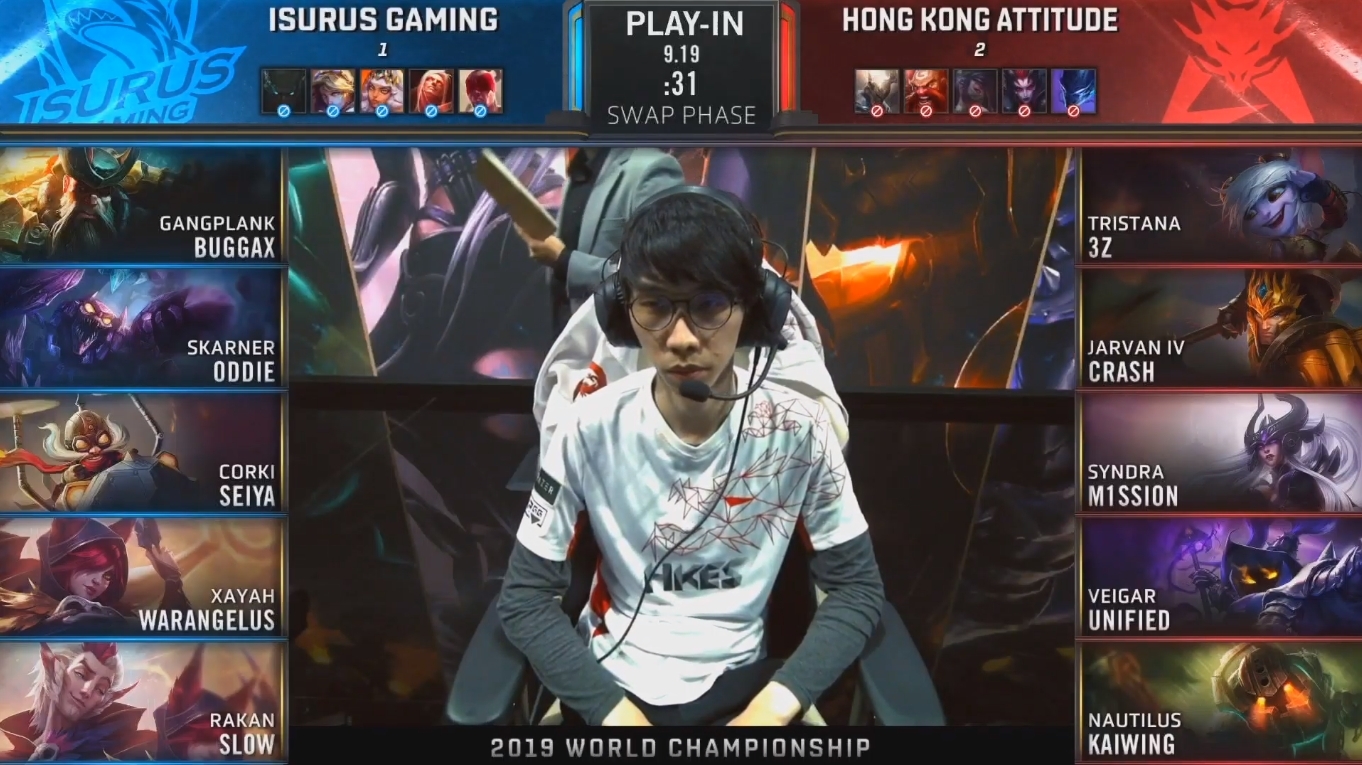 《英雄聯盟》2019 世界大賽入圍淘汰賽 HKA 以 3:1 擊敗對手 ISG 確定晉級 16 強小組賽《League of Legends》 - 巴哈姆特