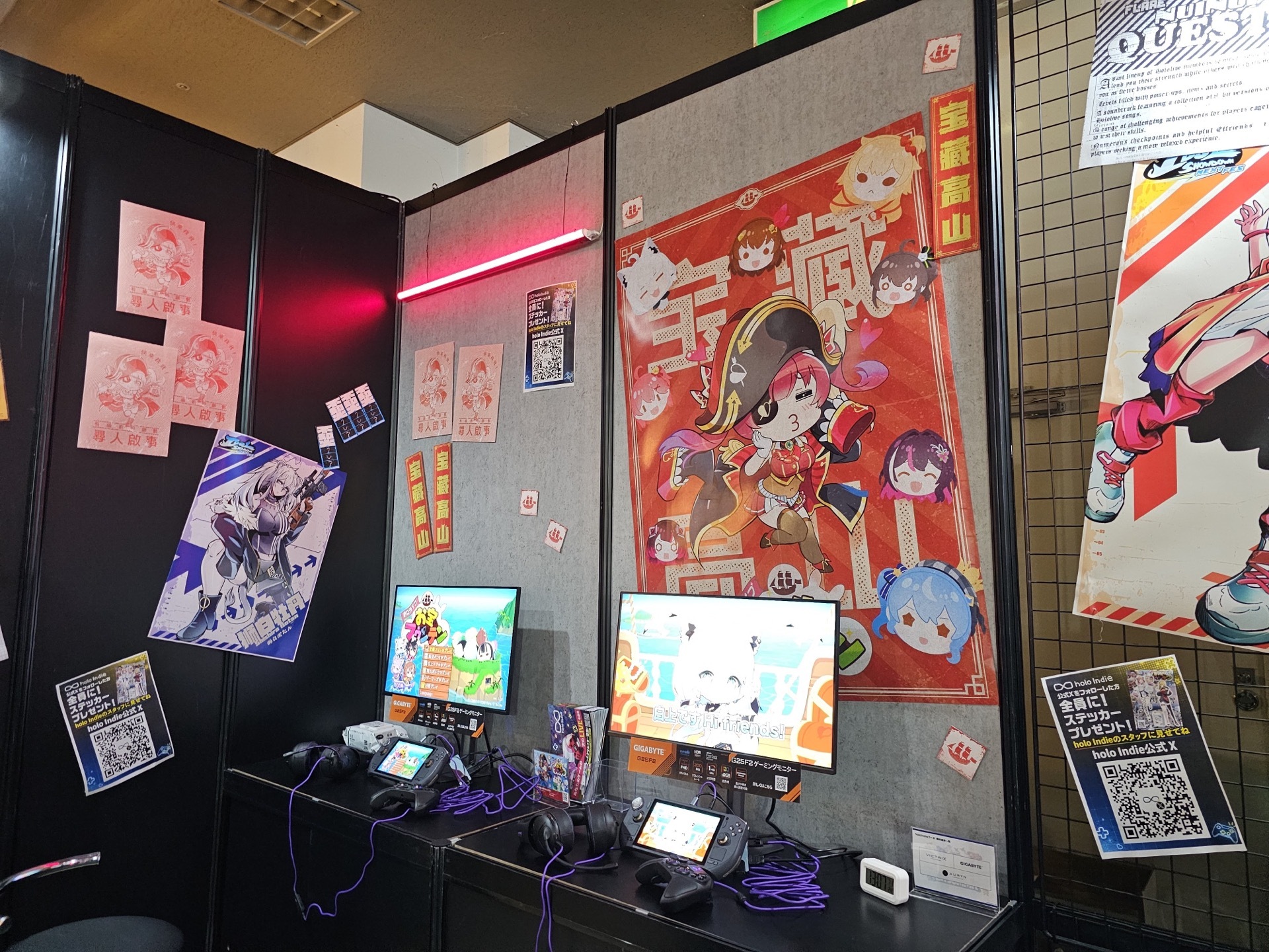 【BitS25】Hololive 熱潮席捲 BitSummit！實體花牌、二創遊戲大集合《Holo's Hanafuda》 - 巴哈姆特