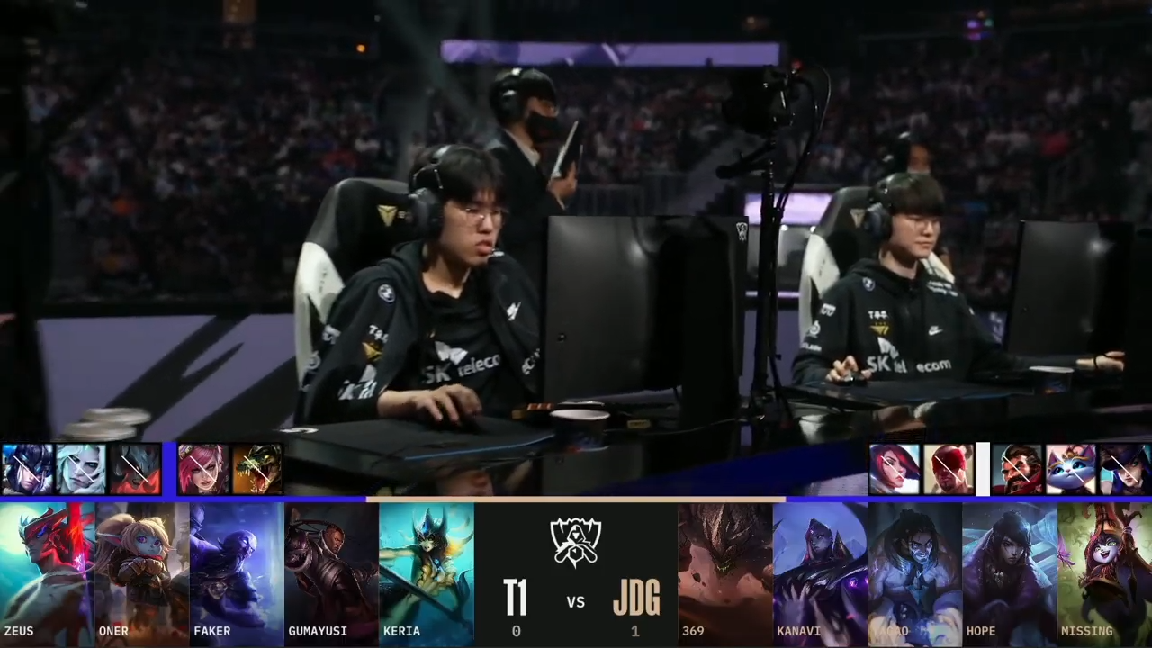 《英雄聯盟》世界大賽準決賽 T1 3：1 擊敗 JDG Faker 第五度挺進冠亞軍決賽《League of Legends》 - 巴哈姆特