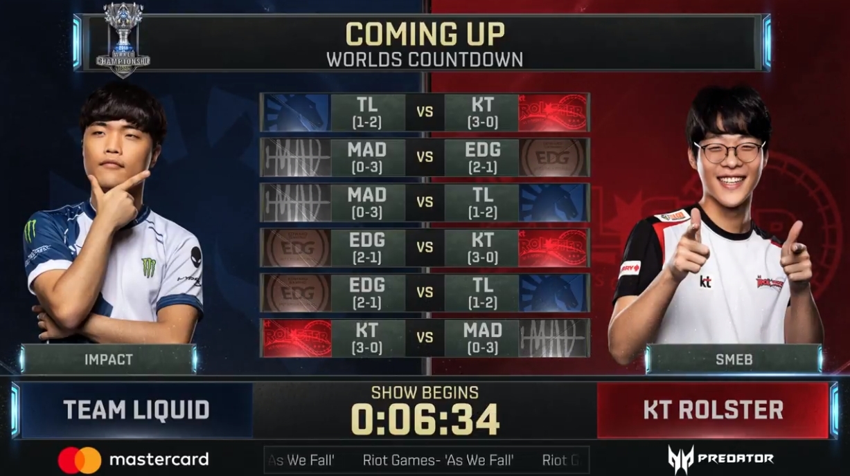 《英雄聯盟》2018 世界小組賽第七天 C 組賽事 MAD 將與 KT、EDG、TL 展開一場硬戰《League of Legends》 - 巴哈姆特