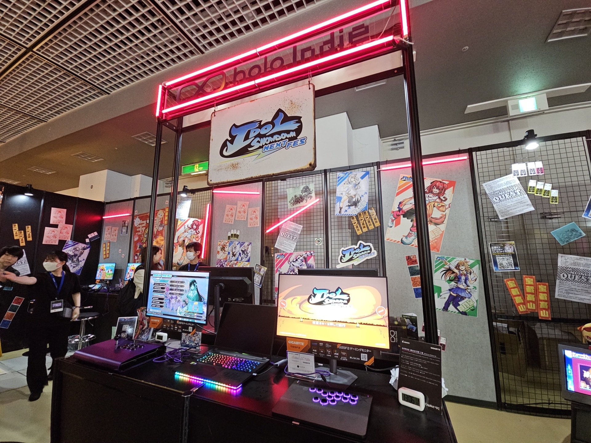【BitS25】Hololive 熱潮席捲 BitSummit！實體花牌、二創遊戲大集合《Holo's Hanafuda》 - 巴哈姆特