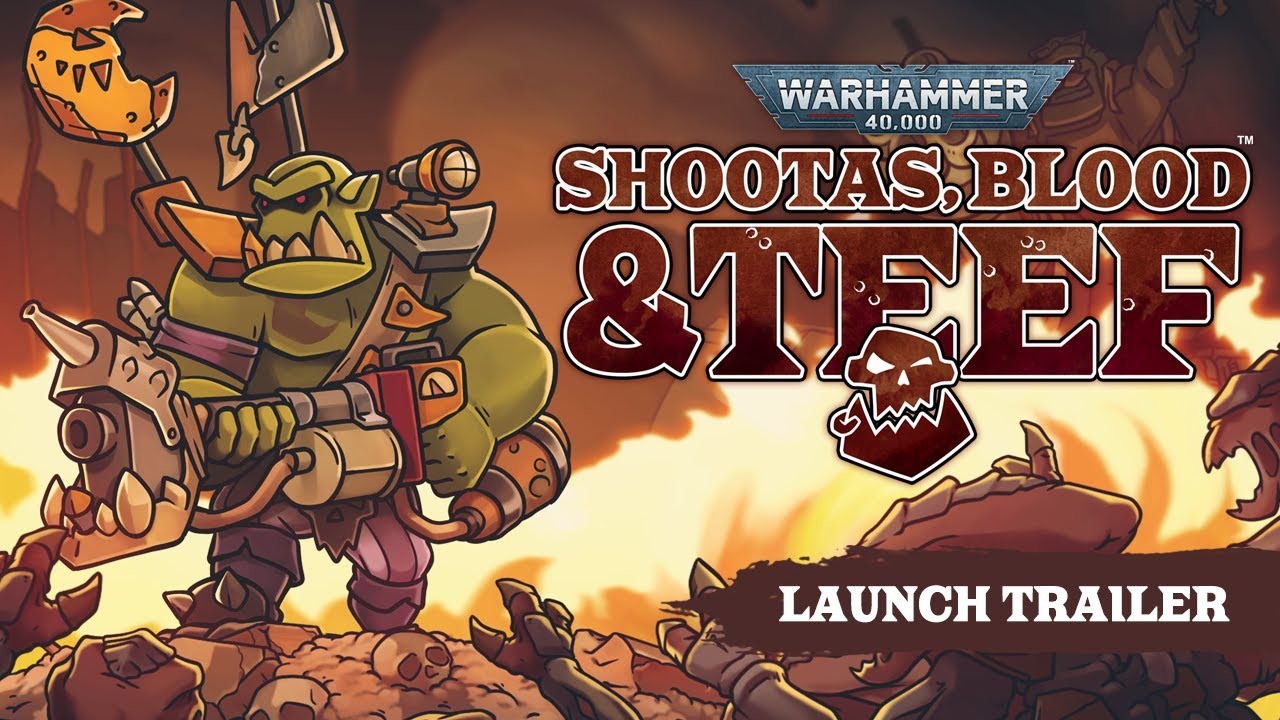2D 橫向射擊新作《戰鎚 40K：射擊、血、TEEF！》上市 PS4 / PS5 版本 12 月發行《Warhammer 40,000: Shootas, Blood & Teef》 - 巴哈姆特
