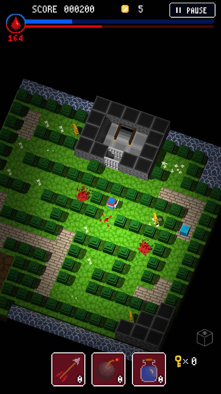 【試玩】在血被吸光前攻略迷宮吧！手機 RPG 遊戲《BlockQuest》介紹《BlockQuest》 - 巴哈姆特