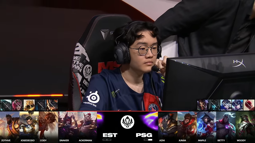 《英雄聯盟》MSI PSG 直落二擊敗 EST 明日將再度面對北美 FLY 爭奪晉級分組賽機會《League of Legends》 - 巴哈姆特