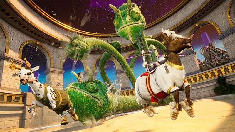 《模擬山羊 3：胡鬧多元宇宙》6 月 19 日登場 扮演山羊拯救多元宇宙《Goat Simulator 3》 - 巴哈姆特
