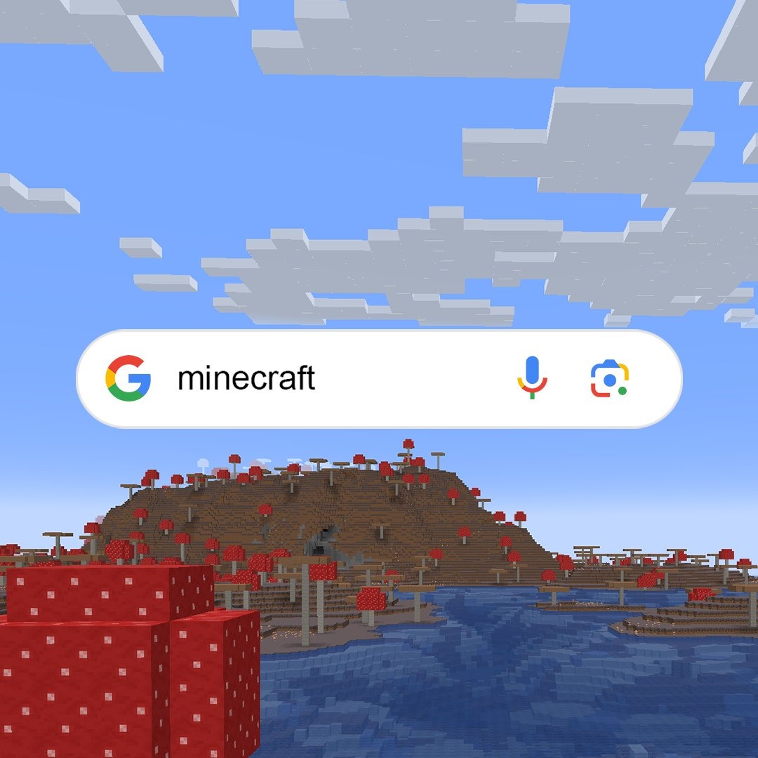 Google 搜尋引擎推出《我的世界 Minecraft》15 週年紀念彩蛋 直接在網頁上挖礦吧！《Minecraft》 - 巴哈姆特