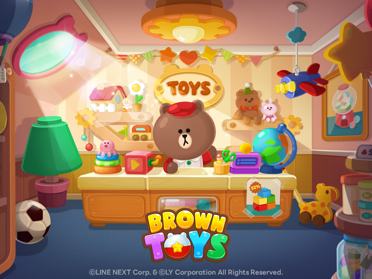 《熊大農場》官方續作《熊大玩具》全球上線 與 LINE FRIENDS 一起打造專屬玩具世界《Brown Toys》 - 巴哈姆特