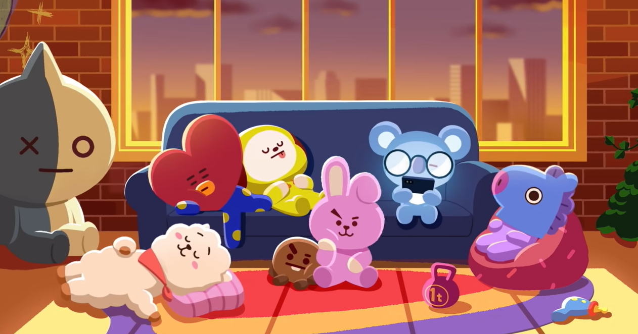 BTS21 預告將與《Among Us》展開合作 SHOOKY、CHIMMY 等角色登場《Among Us》 - 巴哈姆特