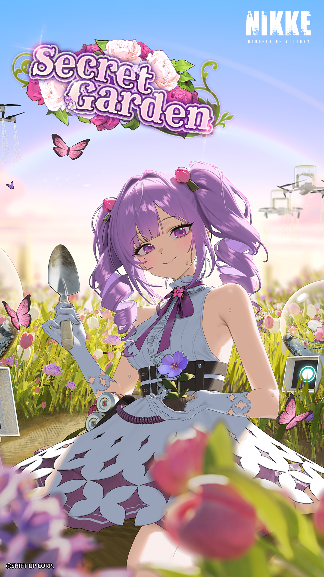 《勝利女神：妮姬》預告推出全新妮姬「芙羅拉」及「SECRET GARDEN」劇情活動《Goddess of Victory:NIKKE》 - 巴哈姆特