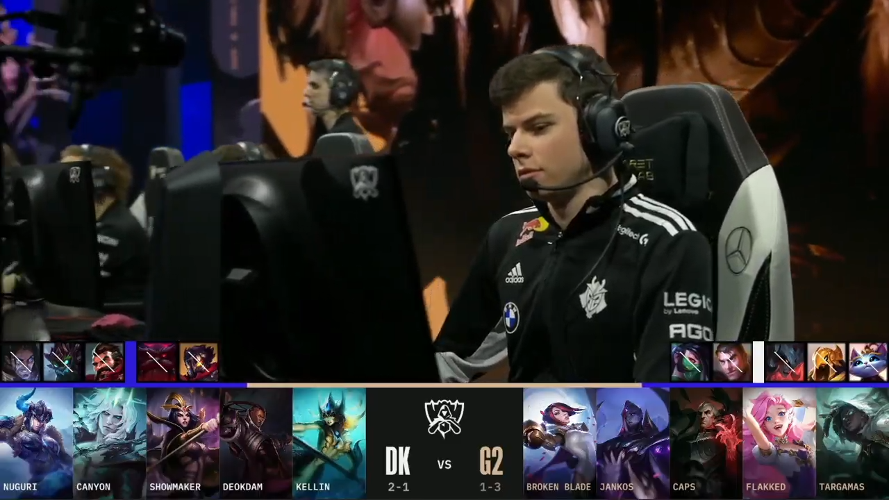 《英雄聯盟》世界大賽 JDG 厄薩斯降臨 加賽擊敗 DK 以小組第一晉級八強《League of Legends》 - 巴哈姆特