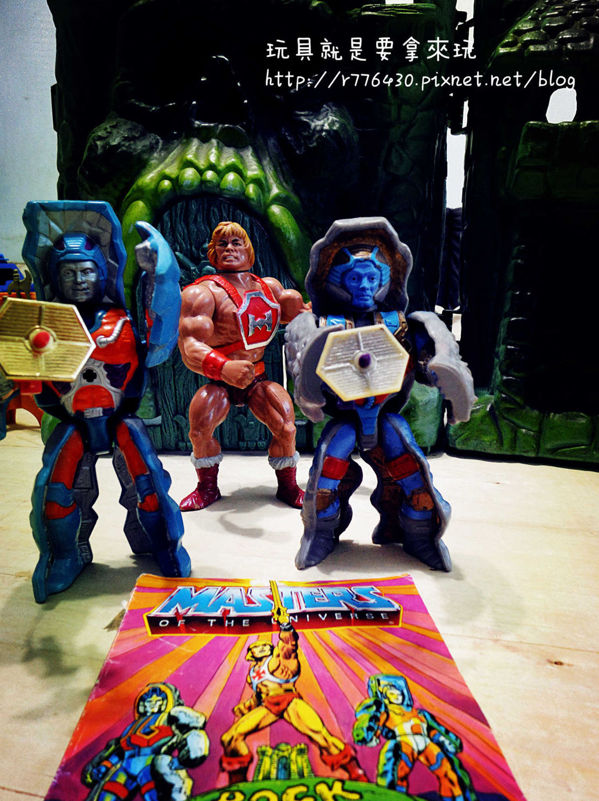 太空超人_HE-MAN_Rokkon&Stonedar)Mini Comic_ROCK PEOPLE TO THE RESCUE ...