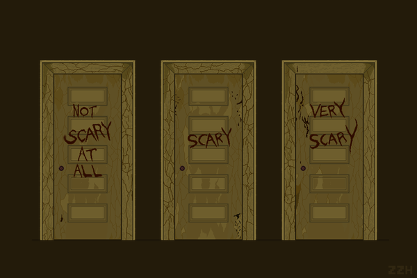 像素 牠-三道門 IT-Three doors - a970216568的創作 - 巴哈姆特