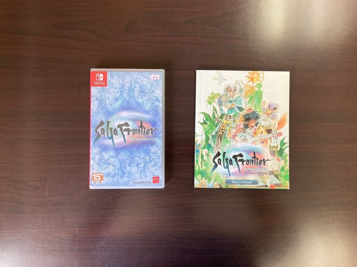 【開箱】《SaGa 未拓領域 Remastered》中日英文版簡單開箱 - kyo2k的創作 - 巴哈姆特
