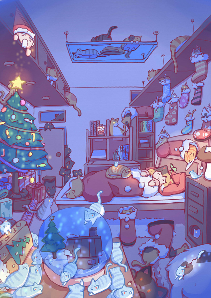 [達人專欄] 聖誕節0W0 - r00759393的創作 - 巴哈姆特