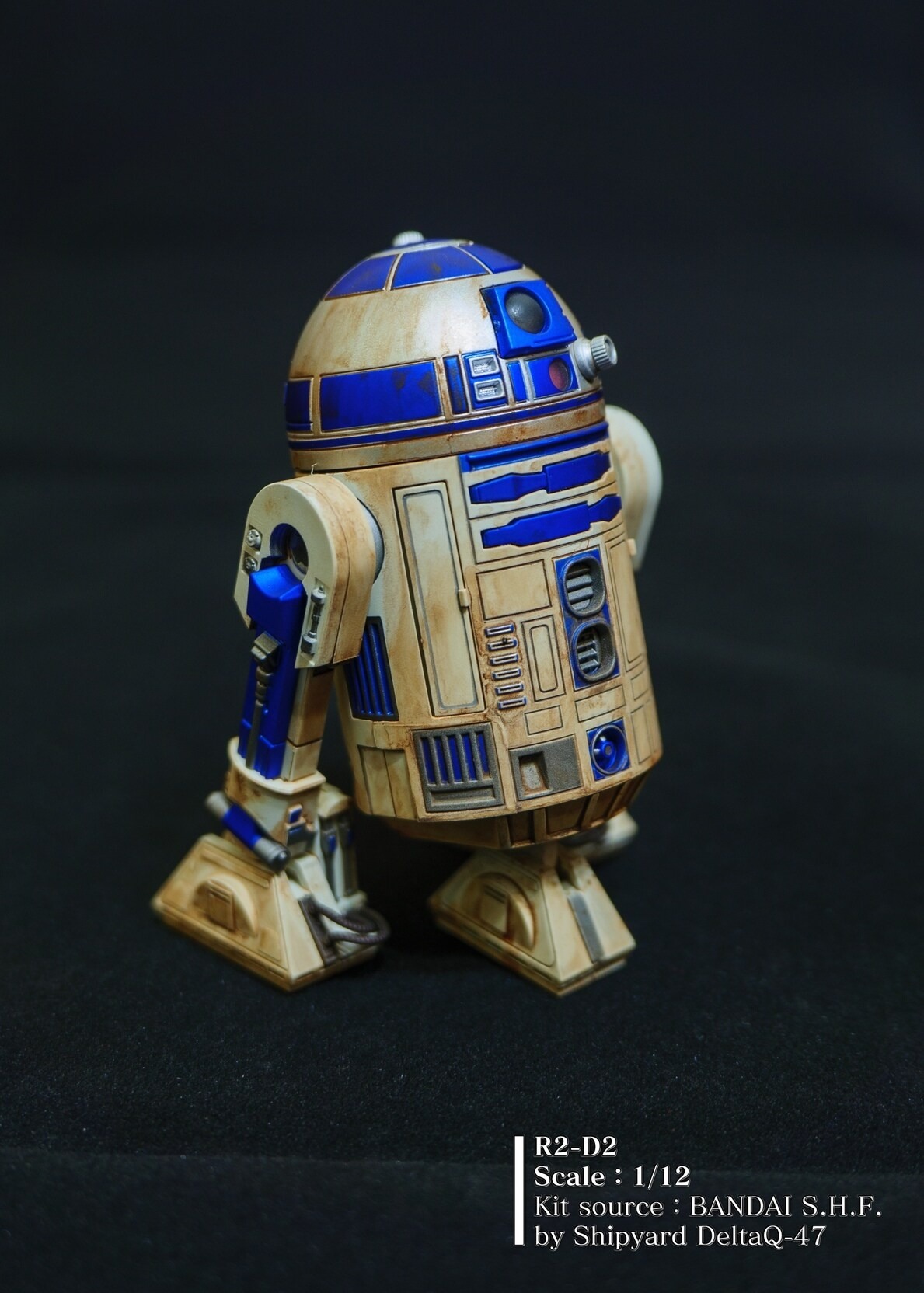 1/12 R2-D2 舊化重塗 - lambdazex的創作 - 巴哈姆特