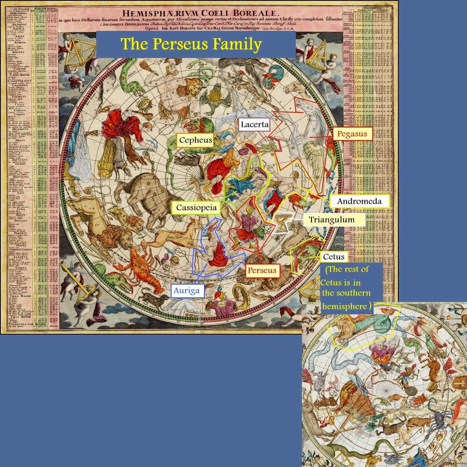 【星座】Perseus Family（英仙家族） - ljykrng的創作 - 巴哈姆特