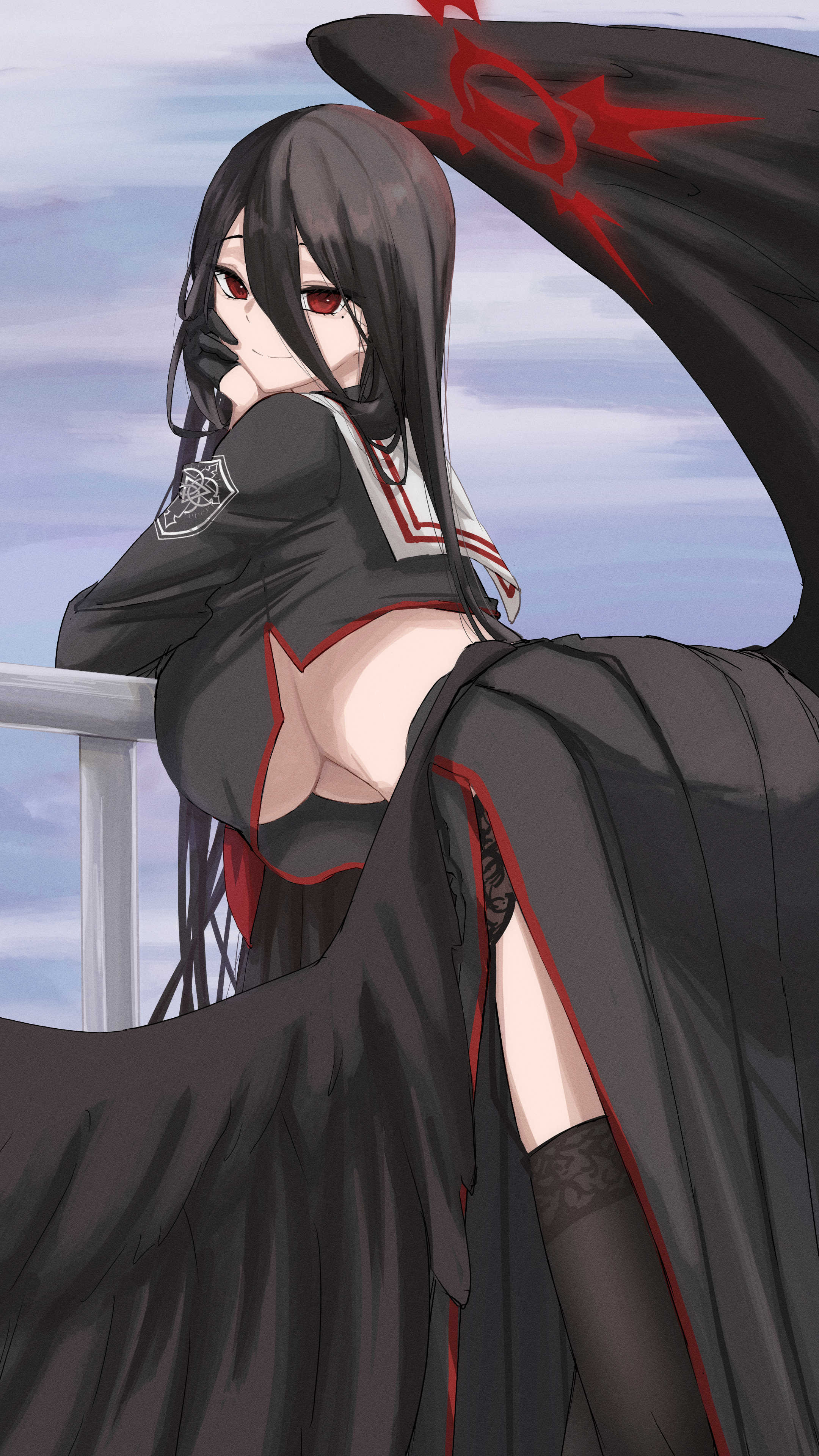 【繪圖】DAY88-「天氣真好呢，老師。」 - kkip5959的創作 - 巴哈姆特