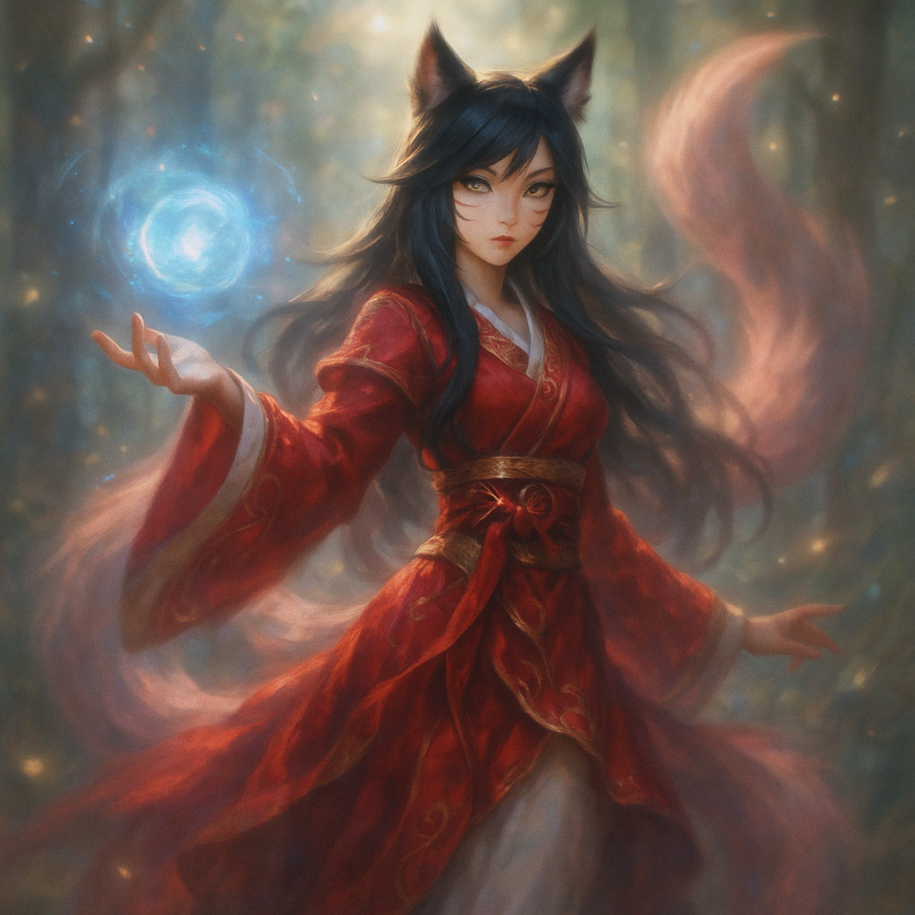 二次元AI式模糊邊界光差動態補完層級造型風格的阿璃 - n97050011的創作 - 巴哈姆特