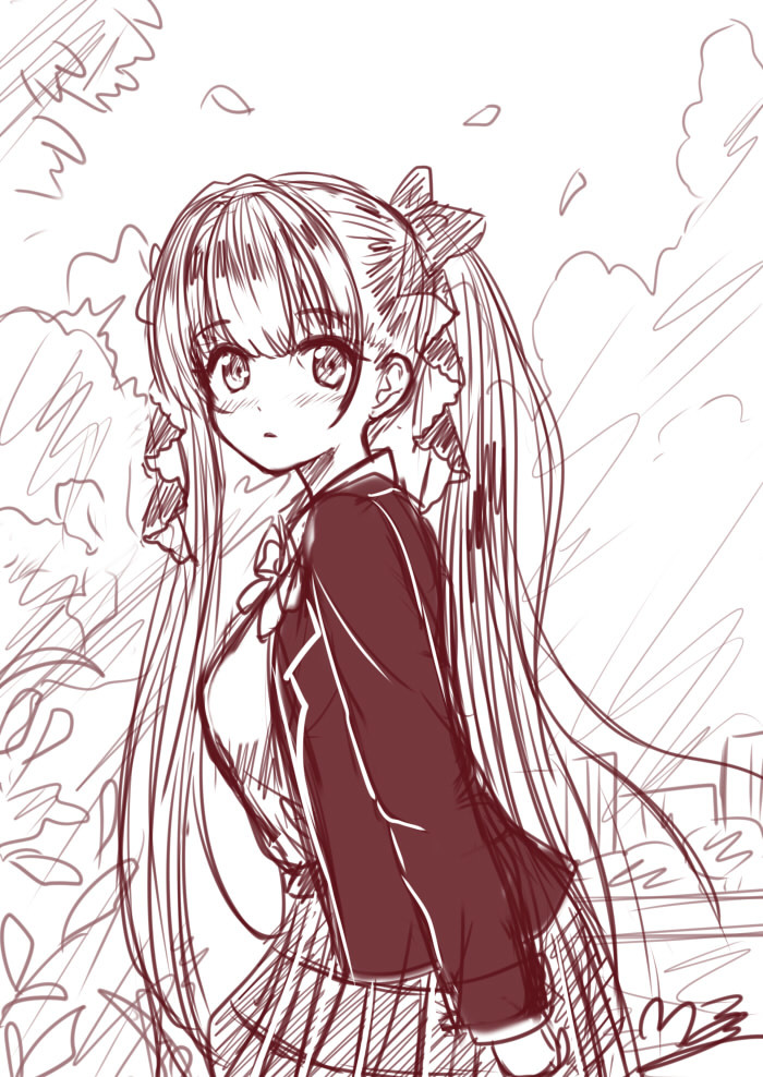 黑白繪-JK可畏 - maxft2的創作 - 巴哈姆特