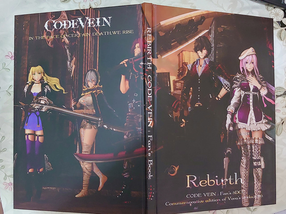 【開箱文】CODE VEIN 2020 3DCG紀念畫冊--REBIRTH - ternoes的創作 - 巴哈姆特
