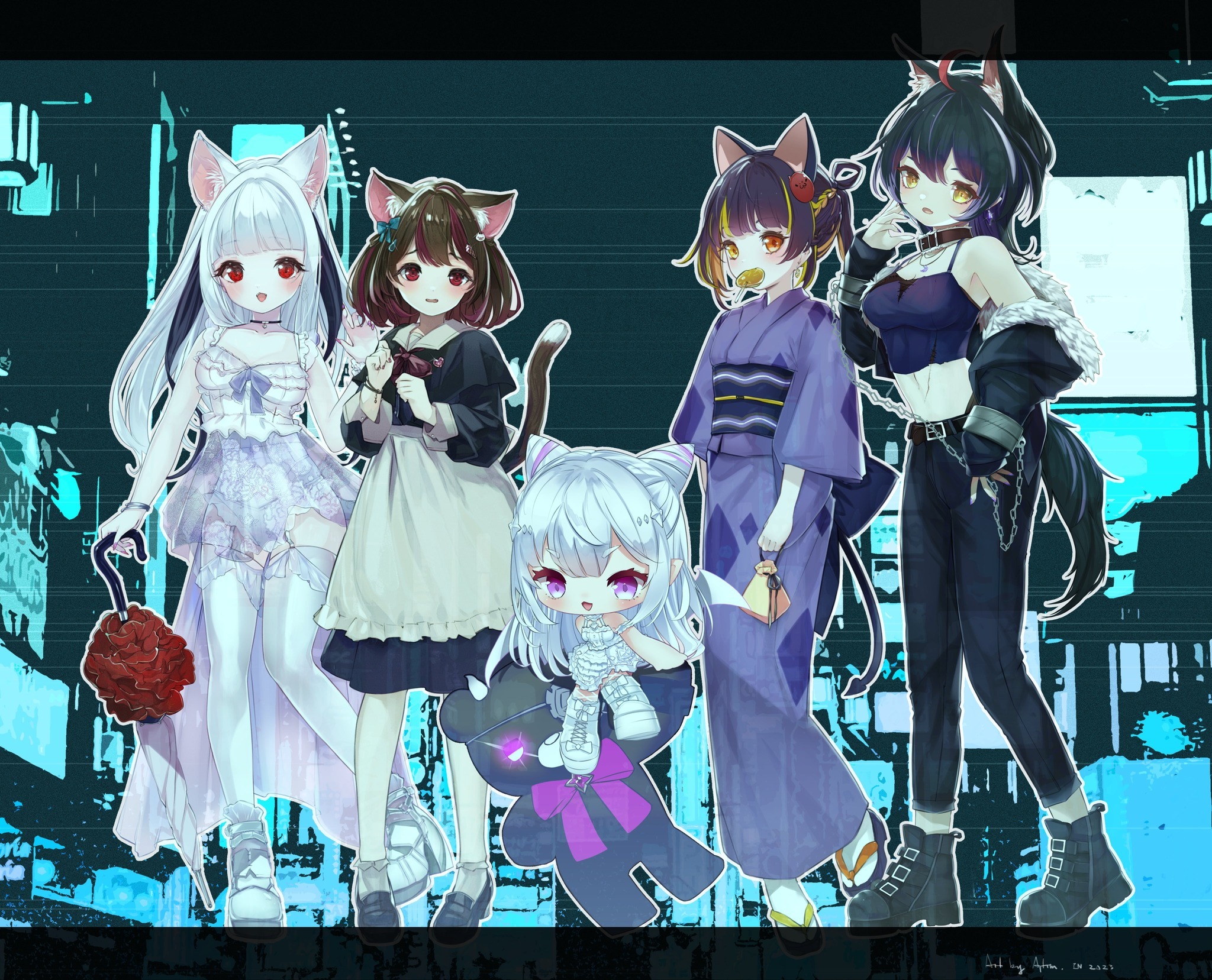 一些女兒之類的東西 - aptompoon的創作 - 巴哈姆特