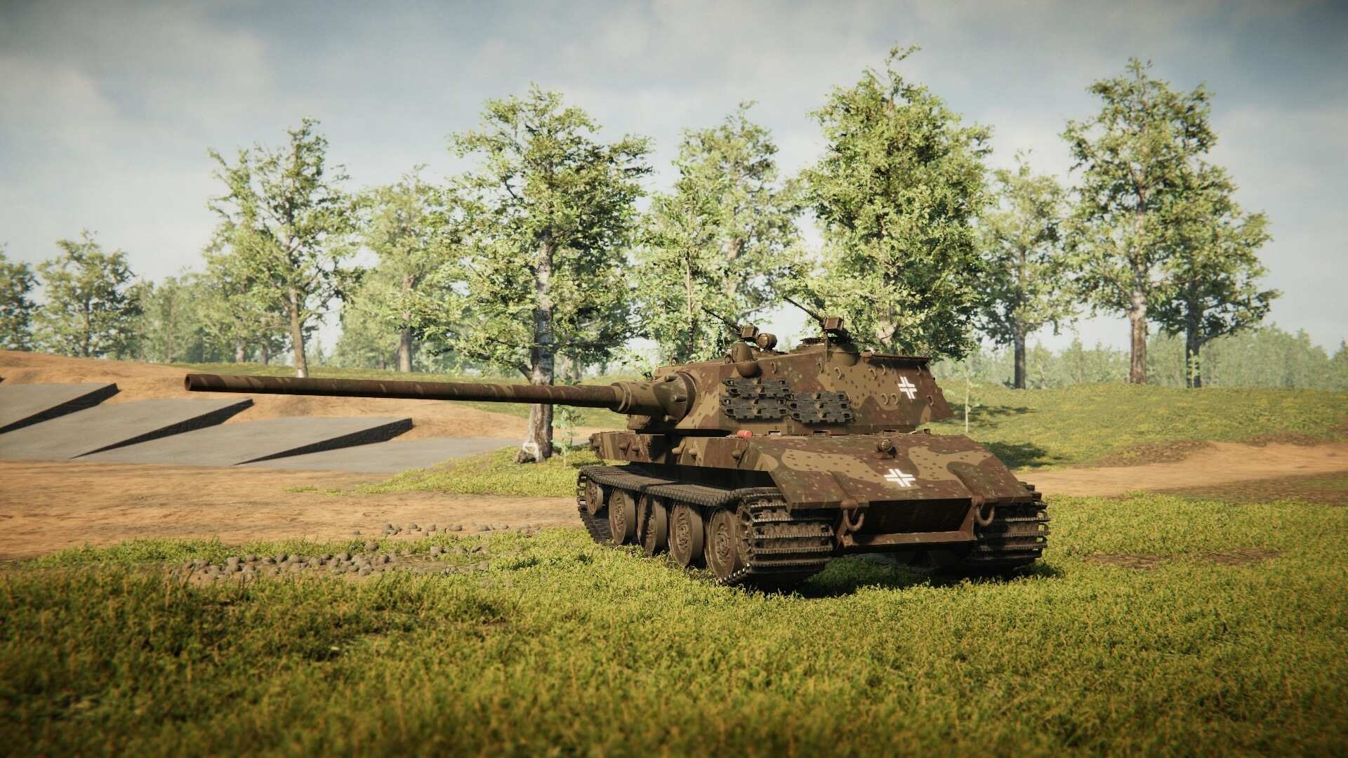 用Sprocket做的E-100 Ausf. B超重戰車 (Rinaldi的虛構砲塔) - p78945612395的創作 - 巴哈姆特