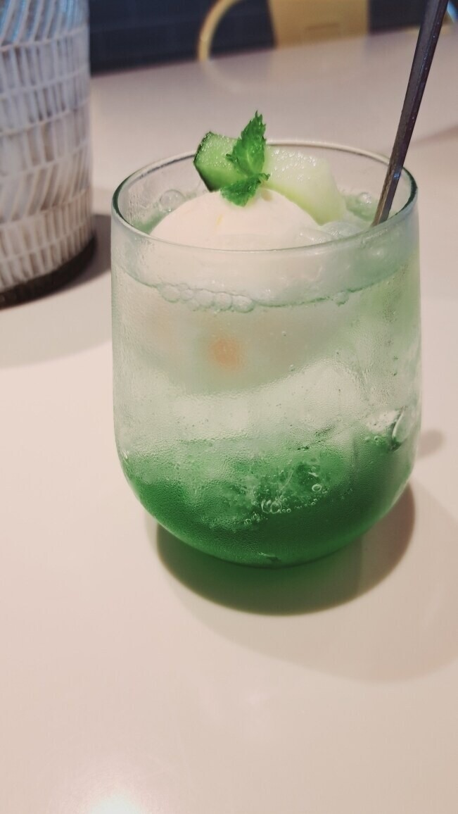 哈密瓜蘇打代表夏天 - d62397786的創作 - 巴哈姆特