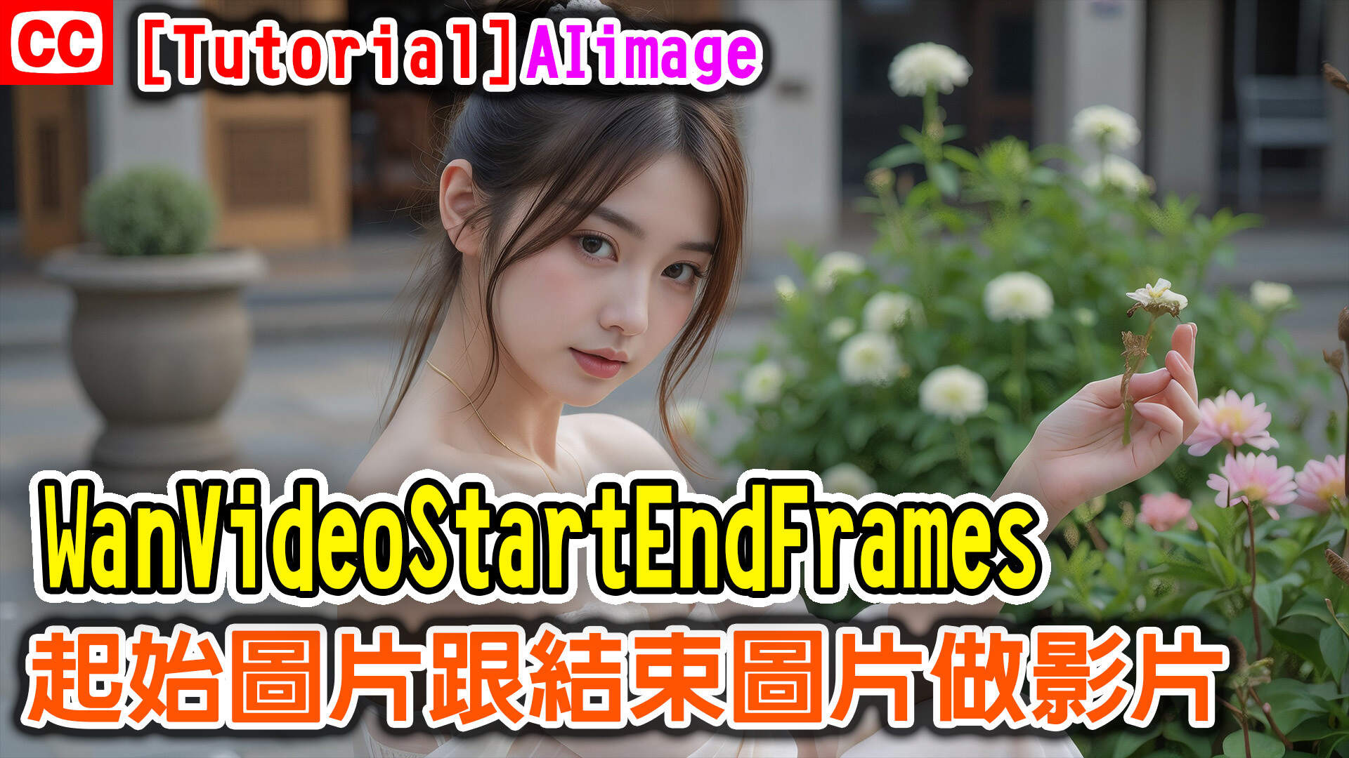 [AI tutorial] WanVideoStartEndFrames 使用起始圖片跟結束圖片製作影片 - joelo的創作 - 巴哈姆特