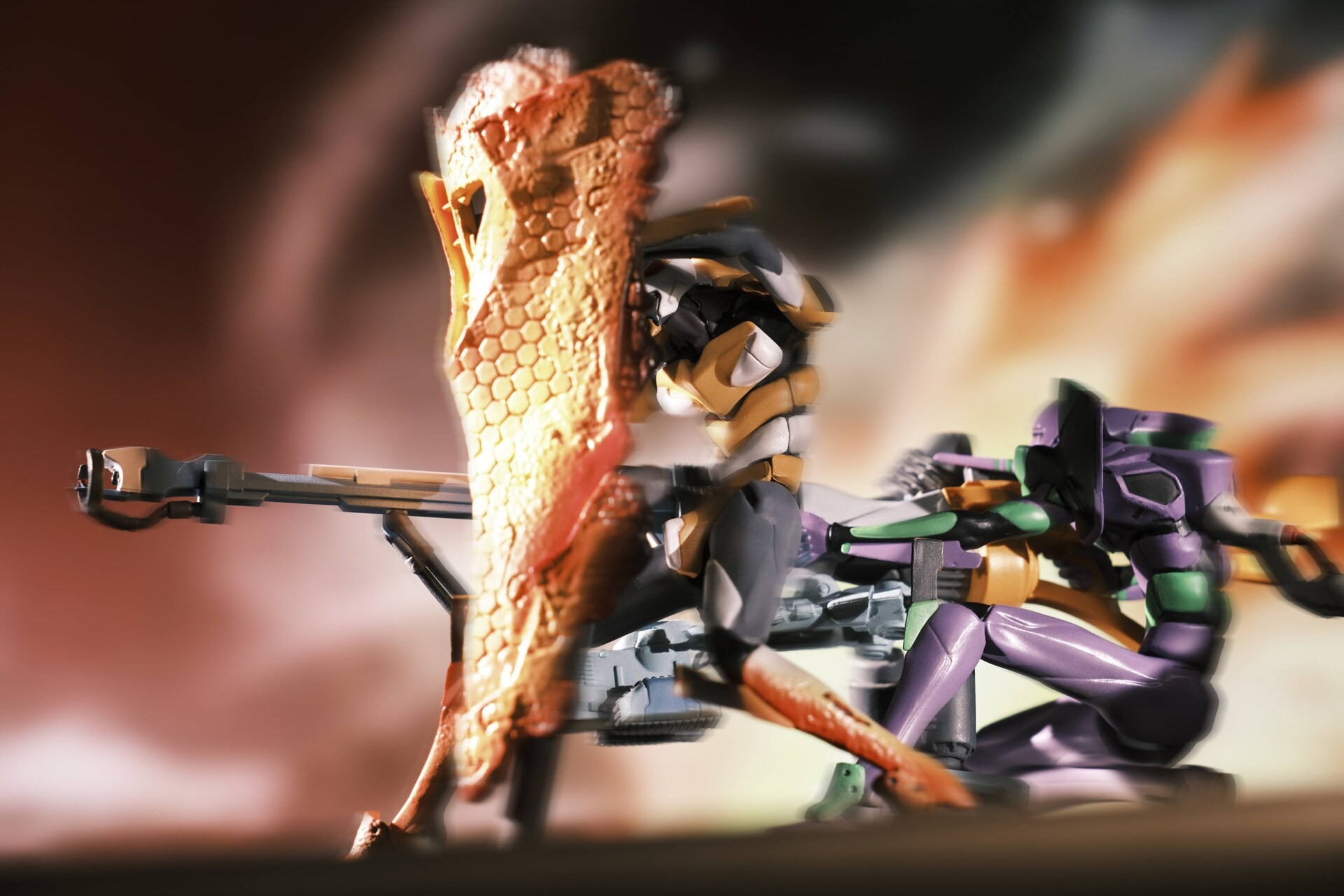 UDF X CCP 屋島作戰初號機 零號機 & 莉莉絲 - akaolu的創作 - 巴哈姆特