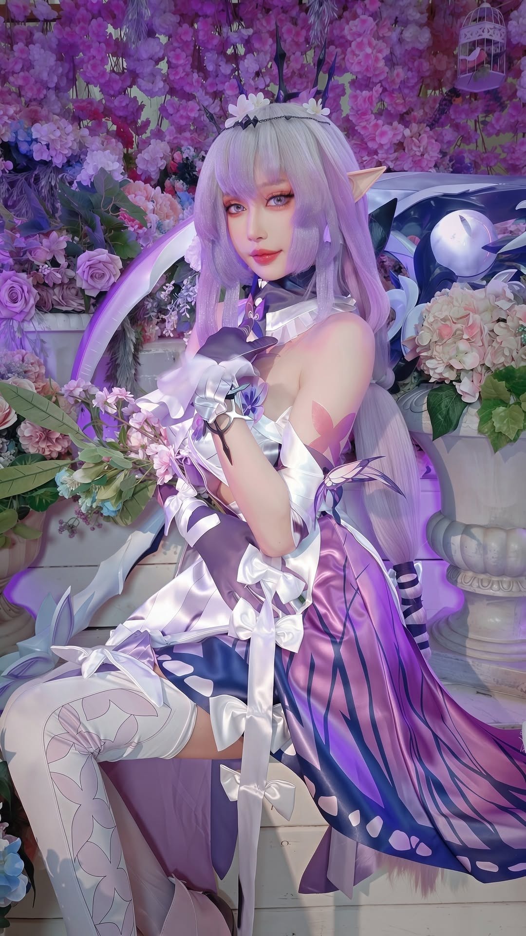 「遐蝶（記憶 • 量子）」大家在等著我了嗎？ - smilecutty的創作 - 巴哈姆特